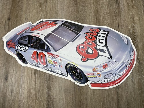 Coors Light Nascar Metal Sign Extra Large Man Cave Bar Pub Decor 18" x ...