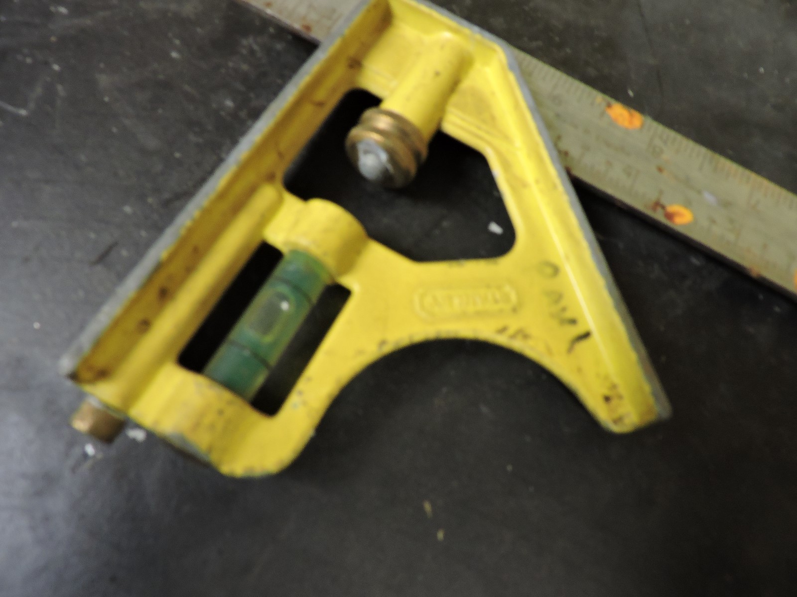 vintage Stanley metal square and level | eBay