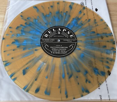 SUMERLANDS - Sumerlands 2016 Vinyl LP Limited to 300 Gold w/ Blue ...