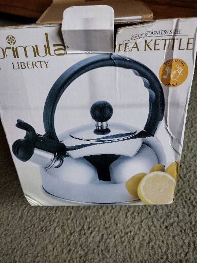 Primula Ptk-6525 2.5 Liter Stainless Steel Whistling Tea Kettle, by ...