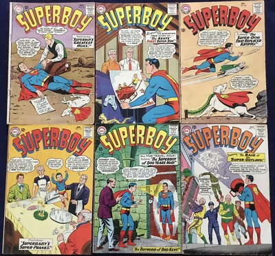 Superboy 100's Comic Lot (66 Issues) 1963-1973 DC Comics Superman Lois Lane | eBay