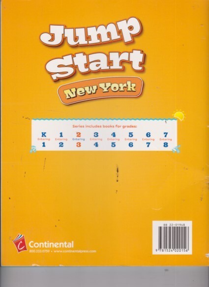 Jump Start New York Grade 2 Entering 3- workbook - New Unused | eBay