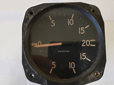 Kollsman Instrument Vertical Speed Indicator 100FT/MIN P/N 614K-023 ...