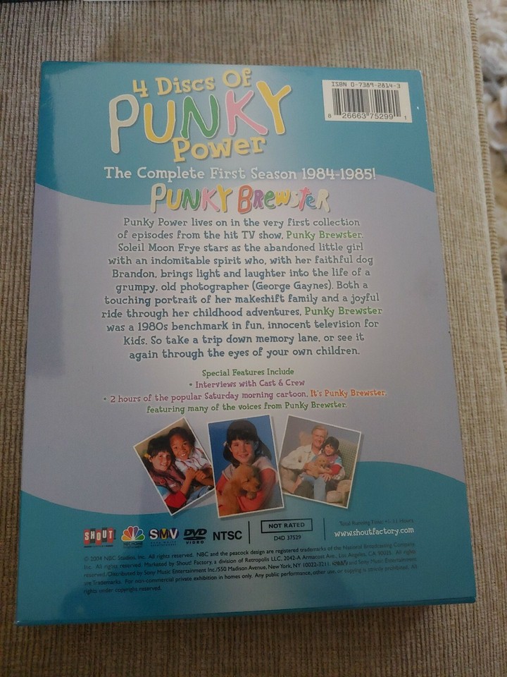 Punky Brewster - Season One (DVD, 2004, 4-Disc Set) 826663752991| eBay