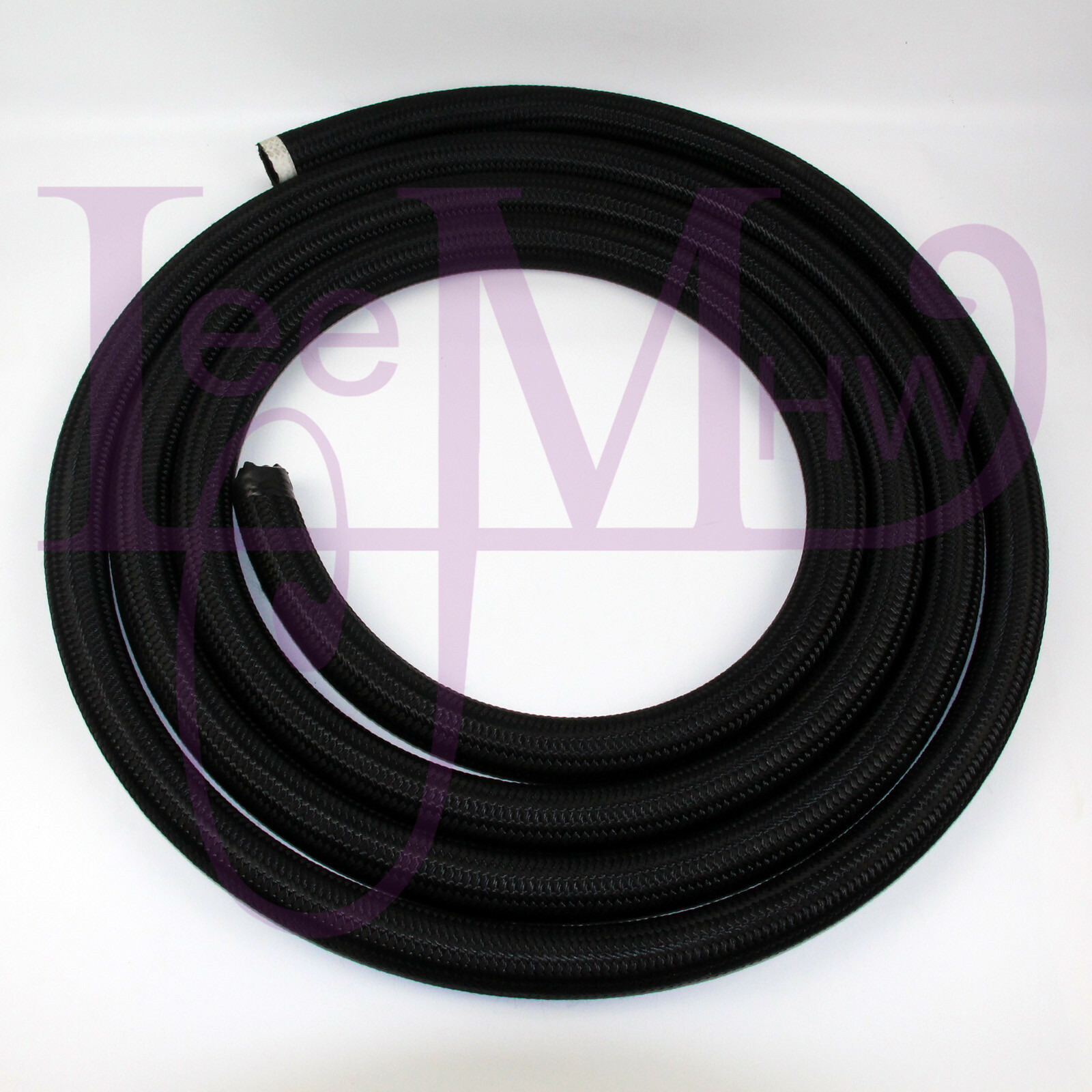 AN20 20AN NYLON BRAIDED STEEL OIL FUEL LINE HOSE GAS Radiator NBR INNER ...