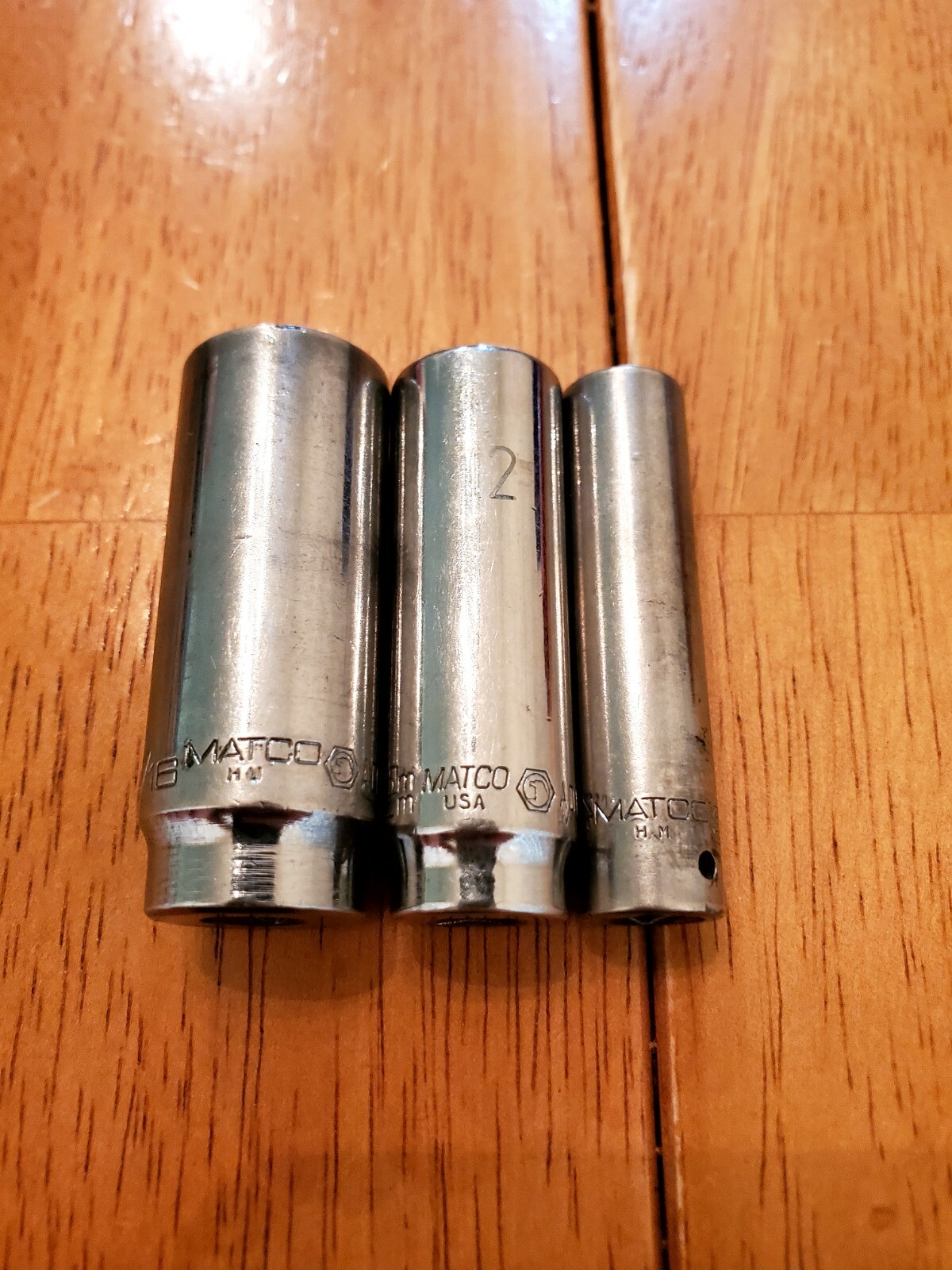 Matco Tools 1/4 Drive 11/32 12MM 9/16 6PT Deep Sockets Lot Of 2 | eBay