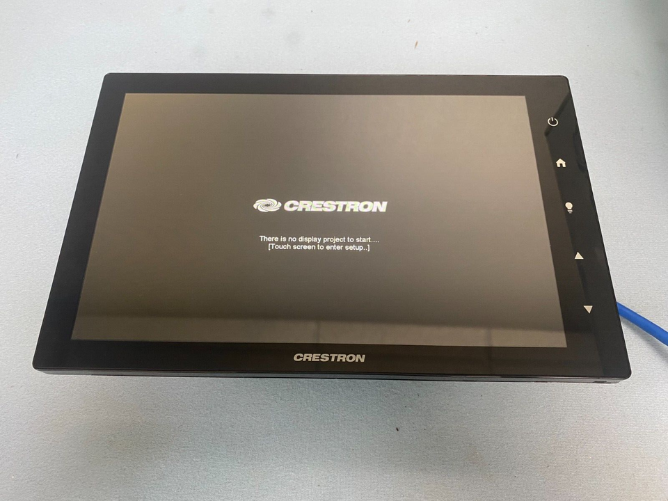 Crestron TSW-1050-B-S 10.1” Touch Screen, Black Smooth Factory Reset ...