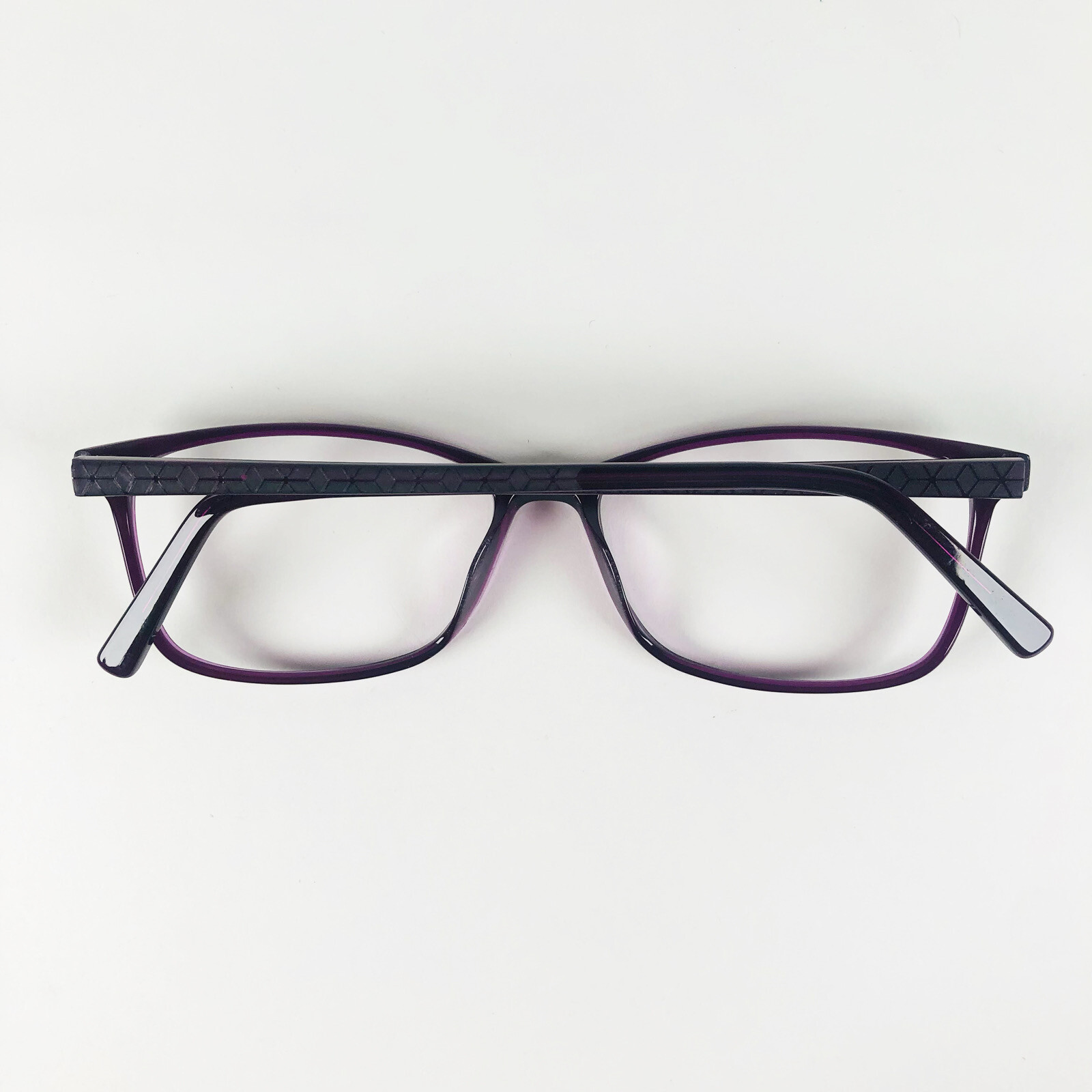 SPECSAVERS eyeglasses PURPLE SQUARE glasses frame MOD: ESHE 32258929 ...
