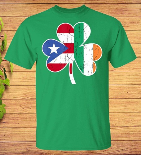 Ireland Irish Puerto Rican St Patricks Day T-shirt | eBay