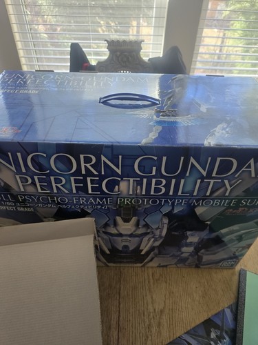 PG 1/60 Unicorn Gundam Perfectibility P-Bandai Limited W/Metal Etch And ...