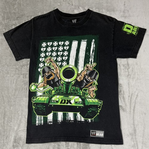 Vintage WWE Degeneration X DX Army Worlds Biggest Member Tee Men’s ...