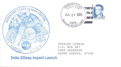 2005 NASA DEEP IMPACT Spacecraft Comet Tempel-1 Impact Goddard SFC 4 ...