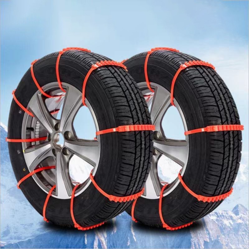 10Pcs Anti-skid Mud Ice Snow Chains Winter Safety For Car SUV Truck ...