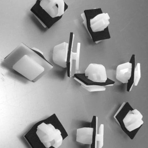 Retainer Rivet Clips For Hyundai 87756-2E000 White Moulding Rocker ...