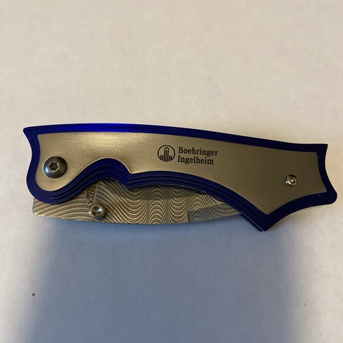 Dakota Lockback Knife. Stainless Steel Blade . Boehringer Ingelheim ...