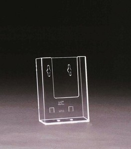 5 x A4 Perspex Leaflet Holders / Brochure Display Wall mounted ...