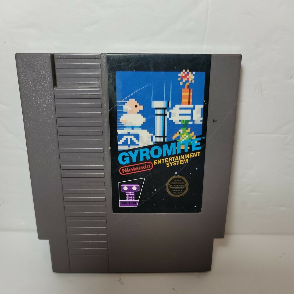 Gyromite (Nintendo Entertainment System, 1985) 5 Screw Rare Version ...