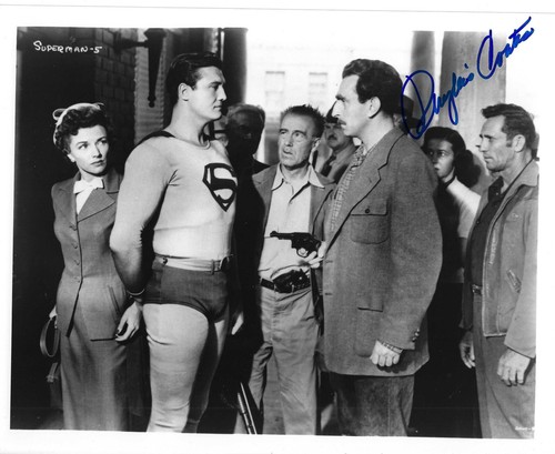 Coates, Phyllis: Autographed 8"x10" photo – Phyllis Coates, Superman TV ...