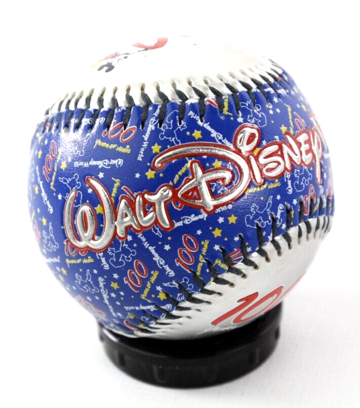 2001 Walt Disney 100 Years of Magic Baseball Ball, Walt Disney's 100 ...