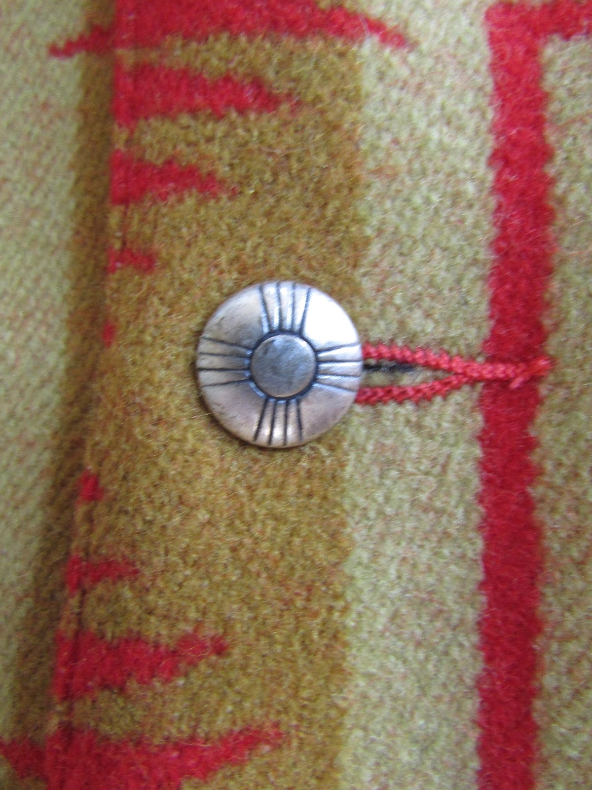 VTG Pendleton High Grade Western Southwestern Native American Vest Made ...