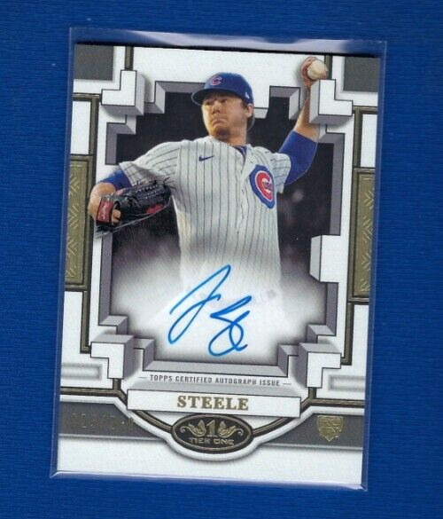 Justin Steele 2023 Topps Tier One MLB Rookie Signature AUTO /299 ...
