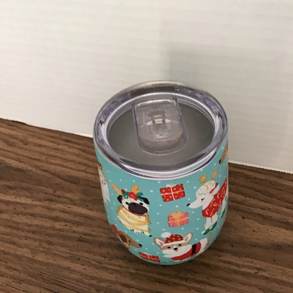 CLEMENTINE Stainless Steel Double-Wall Vacuum Insulated 12 Oz Dogs ...