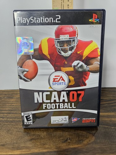 NCAA Football 07 (Sony PlayStation 2, PS2, 2006) Complete In Box CIB EA ...