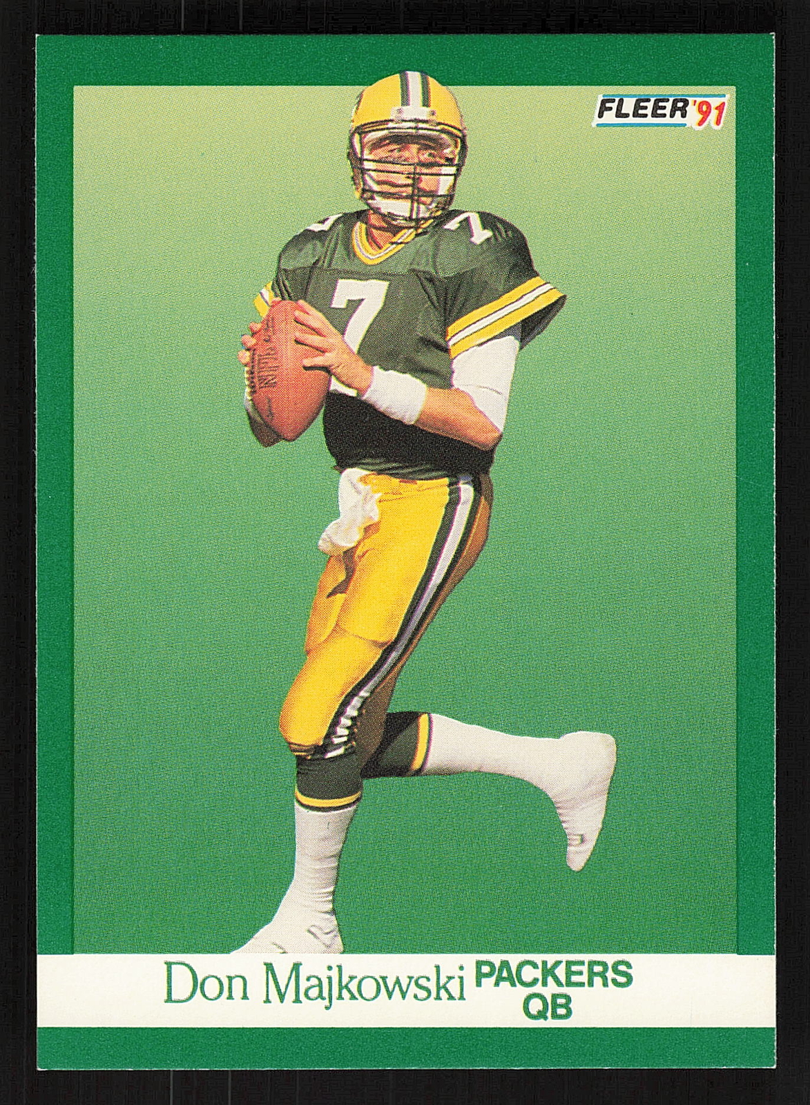 1991 Fleer Don Majkowski #256 Green Bay Packers | eBay