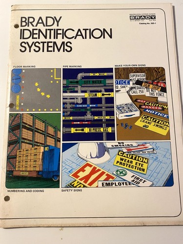 Brady Identification Systems Catalog NO. ISD-1 | eBay