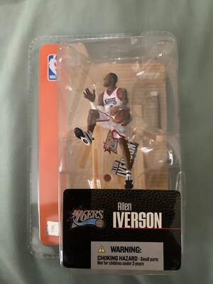 Philadelphia 76ers Allen Iverson McFarlane 3" Mini Figure Mint ...