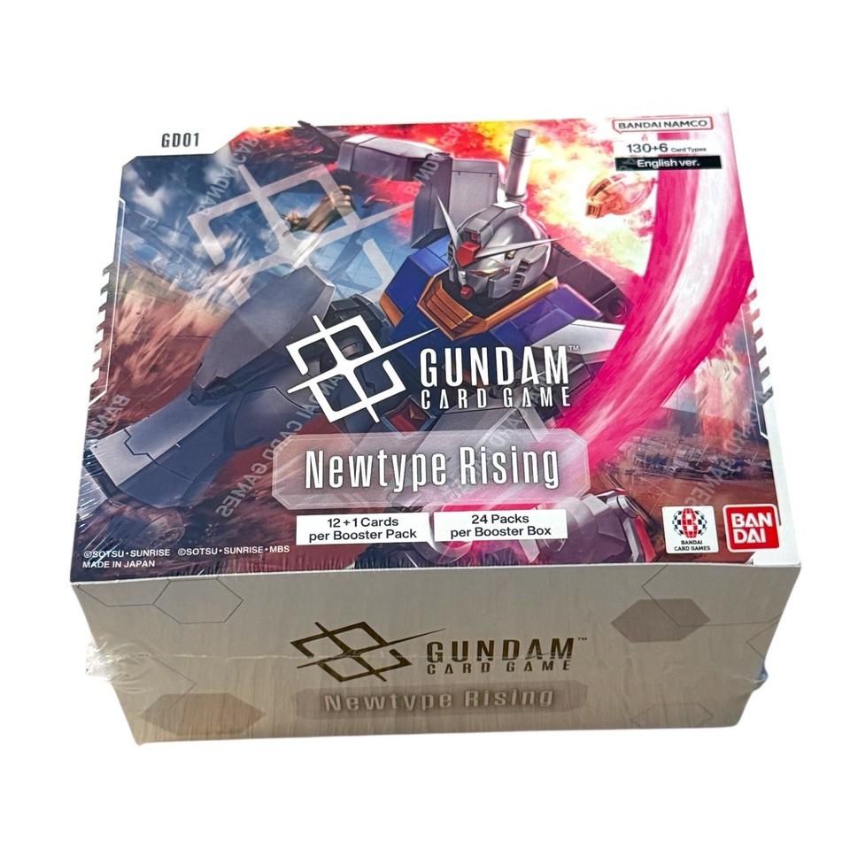 Gundam Card Game Booster box Newtype Rising GD01 english gd-01 display ...
