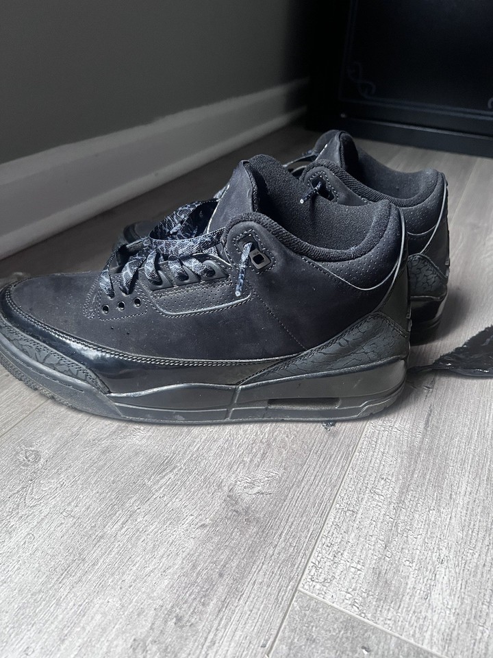 Jordan Black Cat 3s Size 9 | eBay