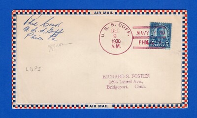 USS Goff DD-247 Last Day Postal Service Philadelphia Dec 9, 1930 ...