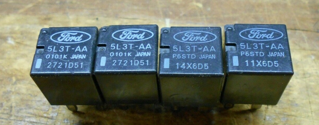 Ford 5L3T-AA relays Utility Set of 4 Used Dimmer Lights | eBay