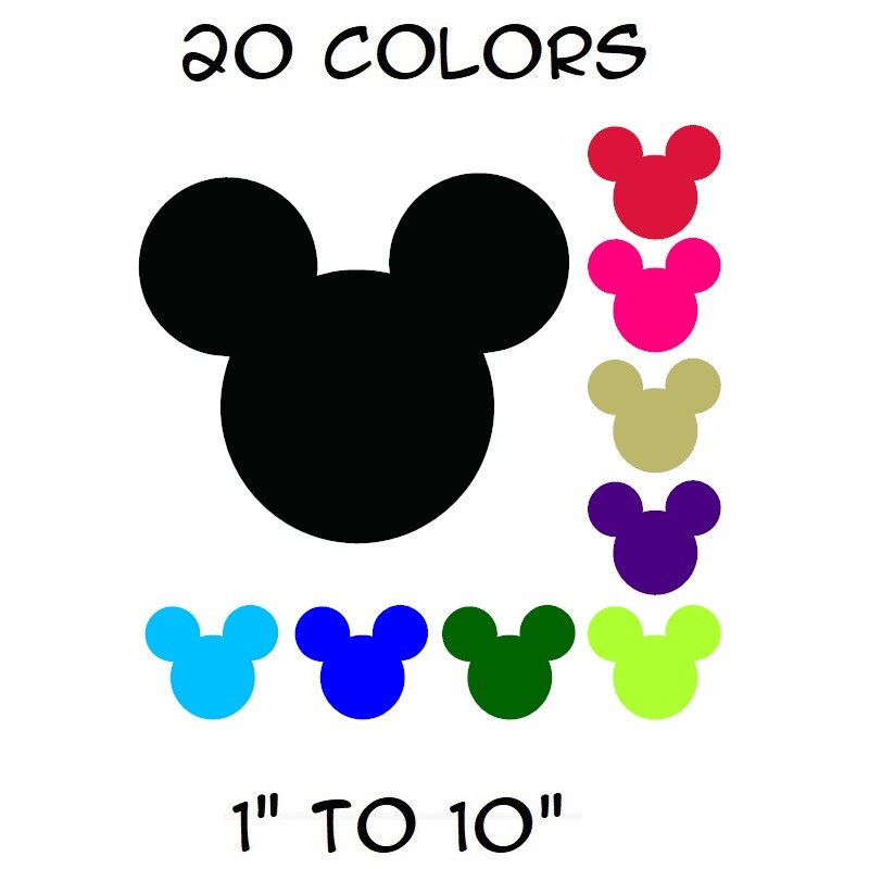 Mickey Mouse Number 1 Clipart