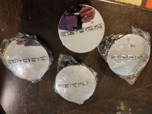 Dodge Challenger-Charger Mopar Chrome Wheel Center Caps-set of 4 | eBay