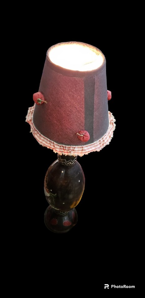TRACY PORTER RARE VINTAGE THE HOME COLLECTION Cherries LAMP HAND ...
