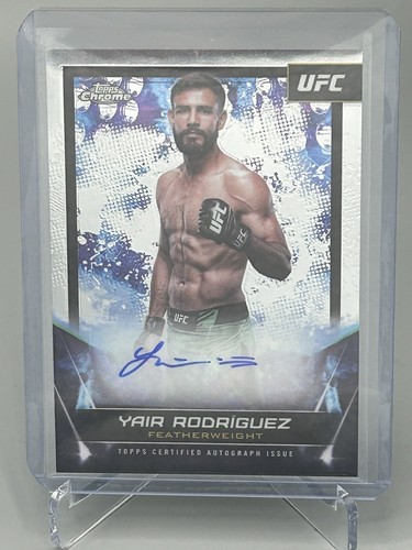 2024 Topps Chrome UFC Yair Rodriguez Auto Fight Night Autograph FNA-YRO ...