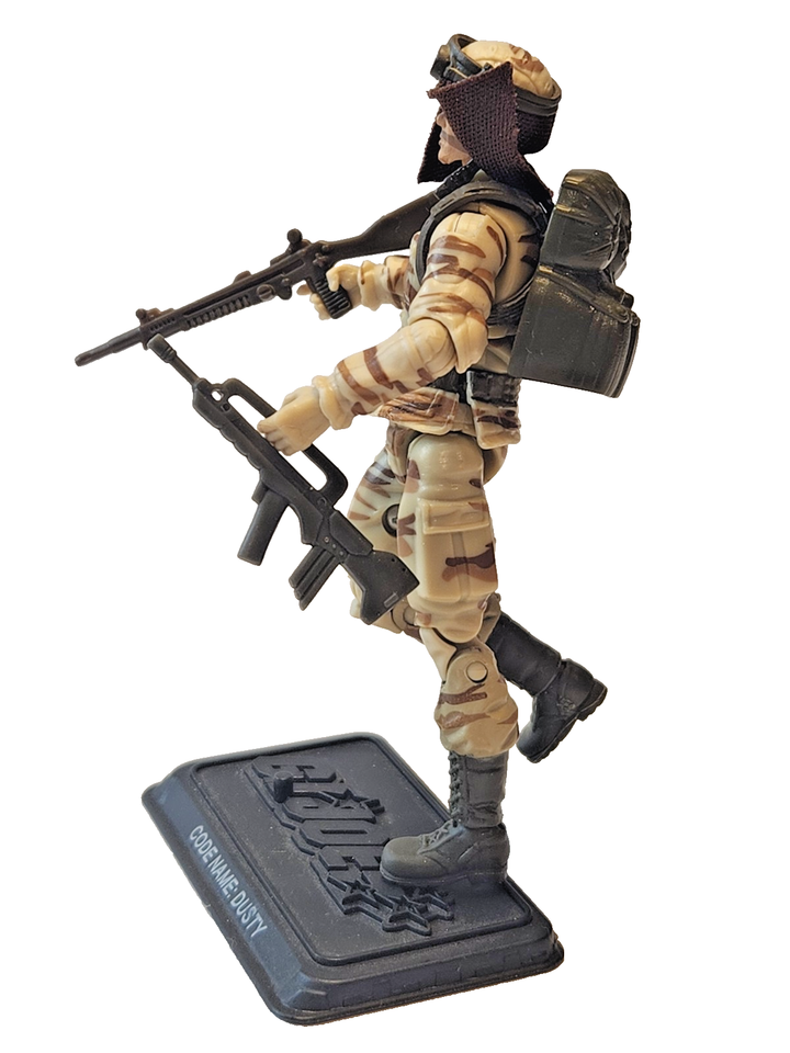 GI Joe DUSTY v12 2008 DESERT WARFARE SPECIALIST Action Figure | eBay