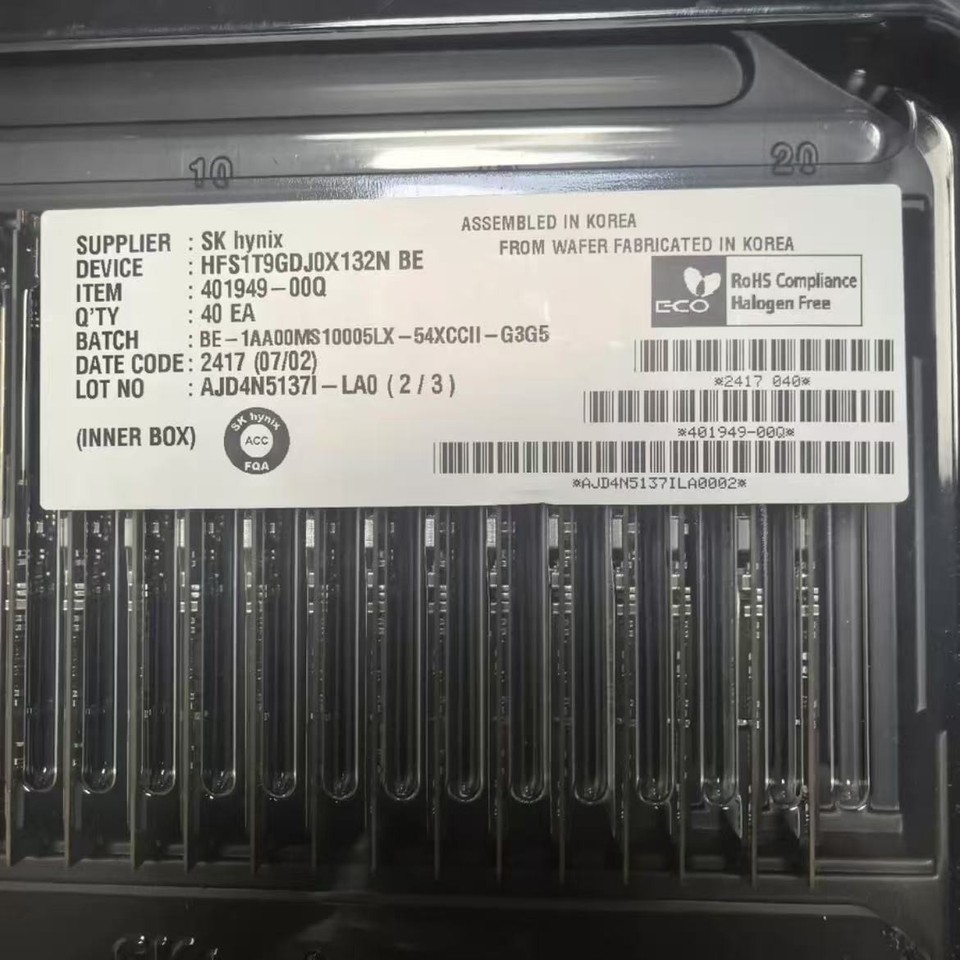 1.92TB SSD SK hynix PE9010 M.2 NVME 22110 PCIE3.0 HFS1T9GDJ0X132N BE FW ...