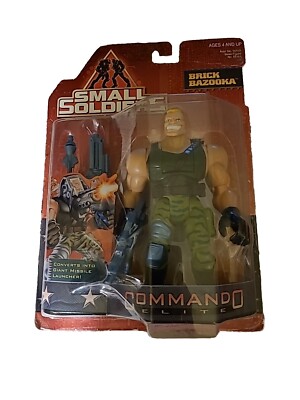 Small Soldiers Commando Elite Brick Bazooka Vintage 1998 Action Figure ...
