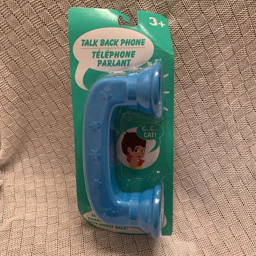 Alphabet Sound Syllables Talk Back Phone Learning Tool Blue Homeschool ...