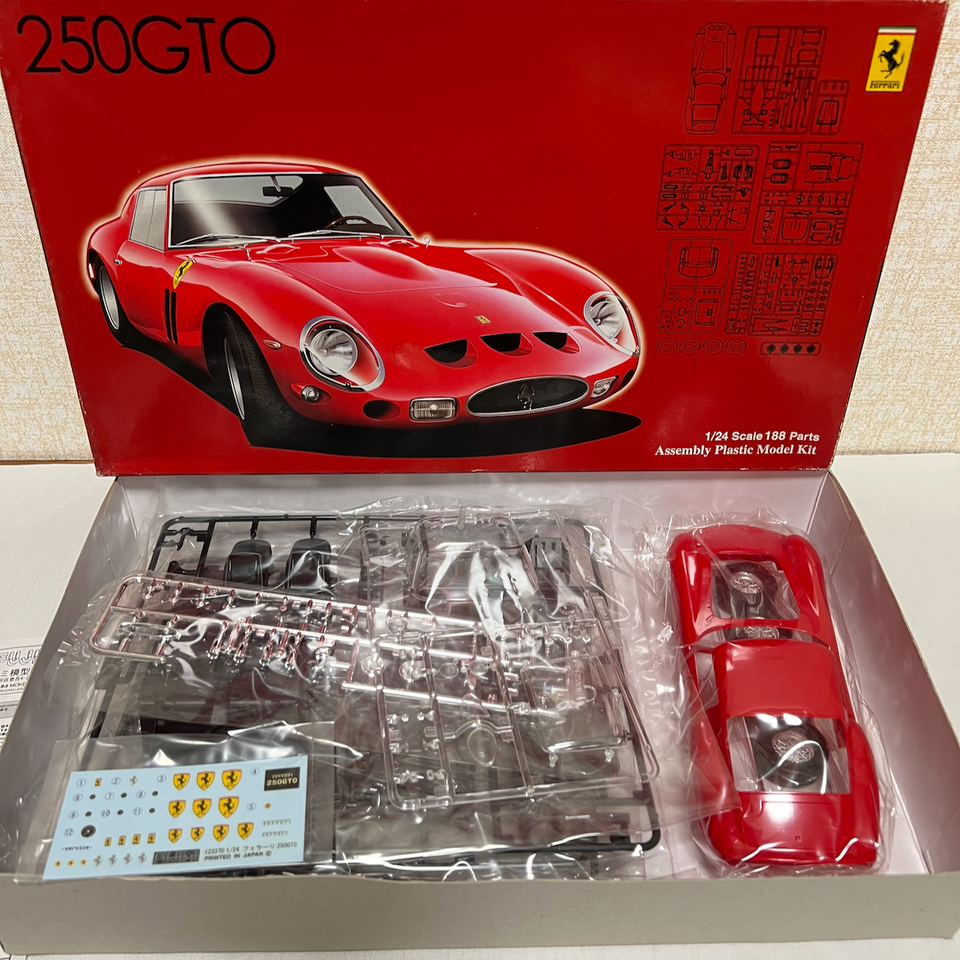 FUJIMI 1/24 Real Sports Car Series Ferrari 250 GTO Plastic Model Kit | eBay