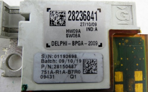 28236841 Citroen Peugeot Genuine Delphi Battery Fuse Relay Circuit ...