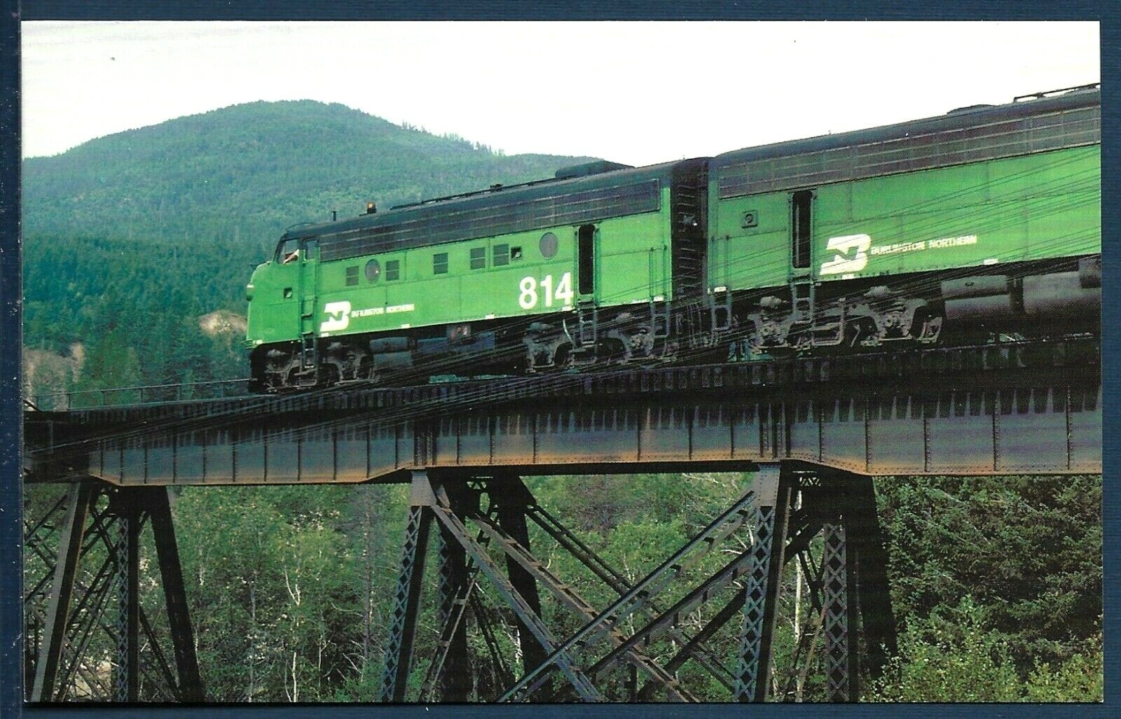 Burlington Northern F9 Diesel Locomotive #814 | eBay