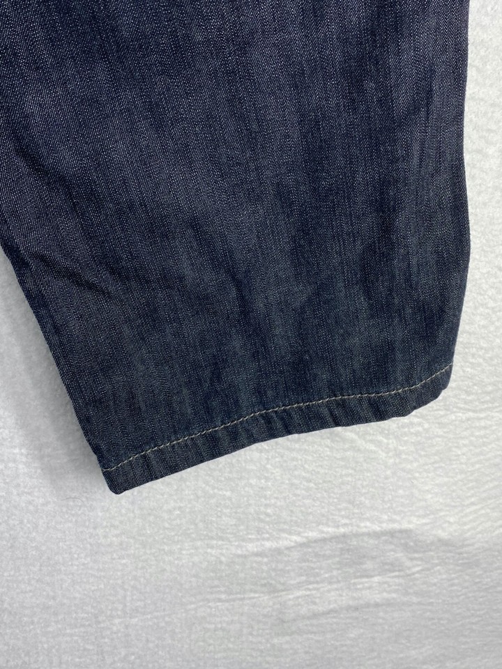 Fishbone 31 Jeans (32x22.5) Capri Denim Medium Dark Wash EUC (W4689-M9 ...