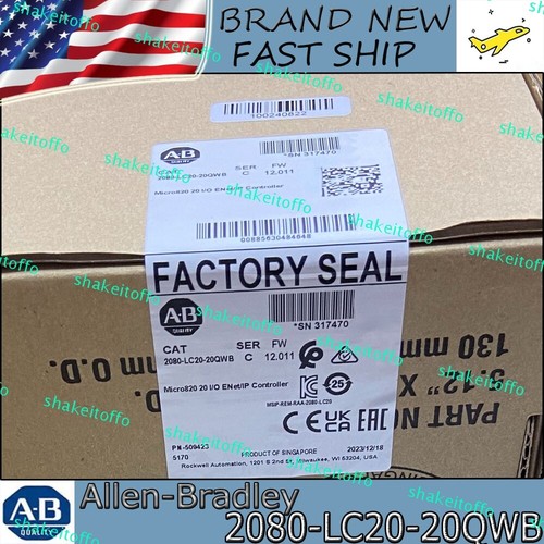 Allen-Bradley 2080-LC20-20QWB FREE SHIPPING NEW | eBay