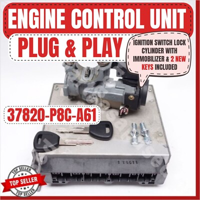 📮 PLUG & PLAY ECM ECU MODULE 3.0L V6 AT HONDA ACCORD 2001-2002 37820 ...