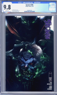 Spawn #295 Francesco Mattina Cover Todd McFarlane 1st Print CGC 9.8 | eBay