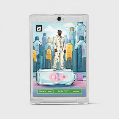 P Diddy Puff Daddy Downtown Style Custom Card Limited Edition Holo Art ...